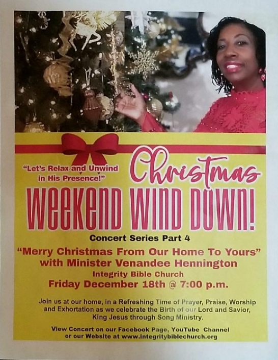 Weekend Wind Down pt 4 – Integrity Bible Church